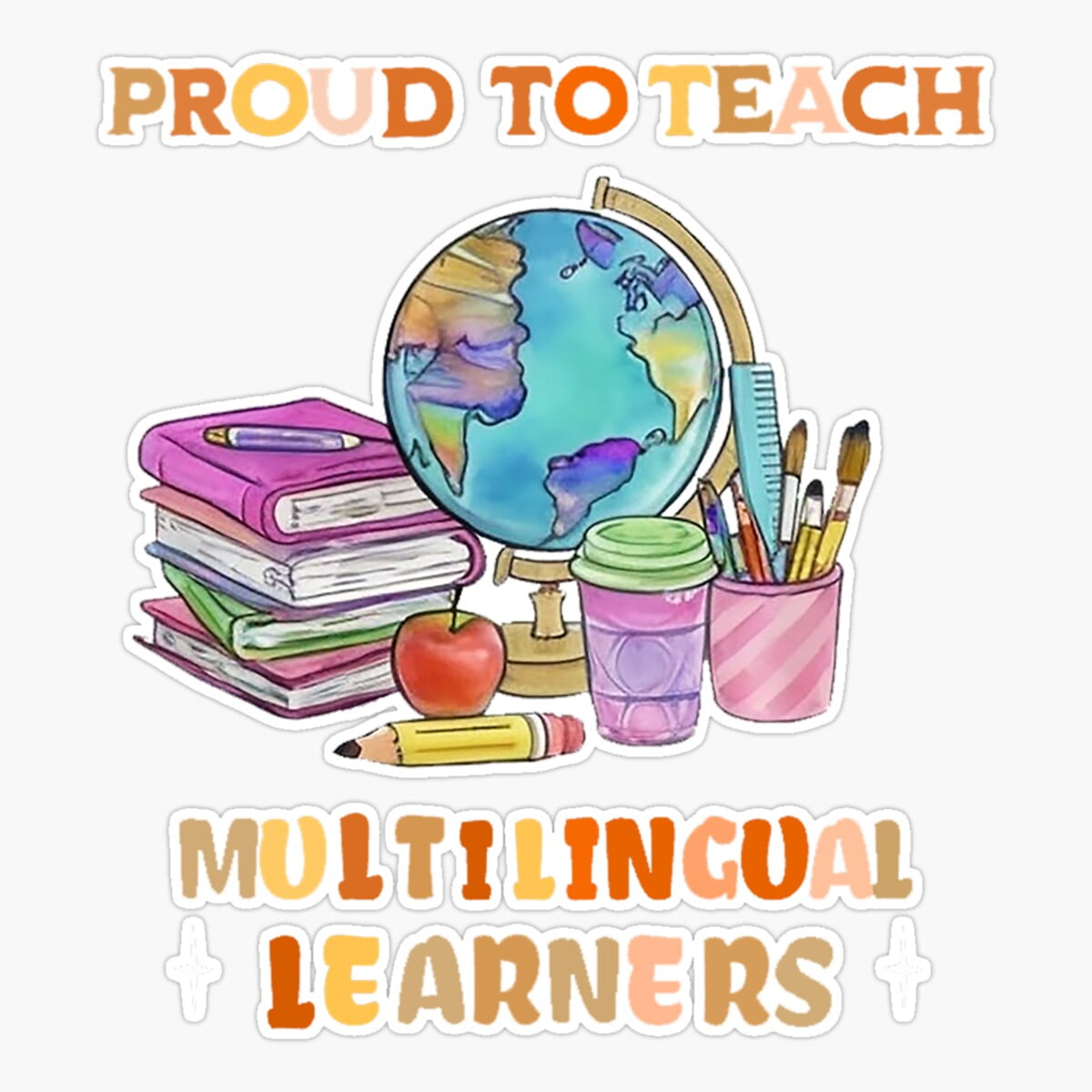 Maneki Proud To Teach Multilingual Learners, Multilingual Vintage, Esl ...