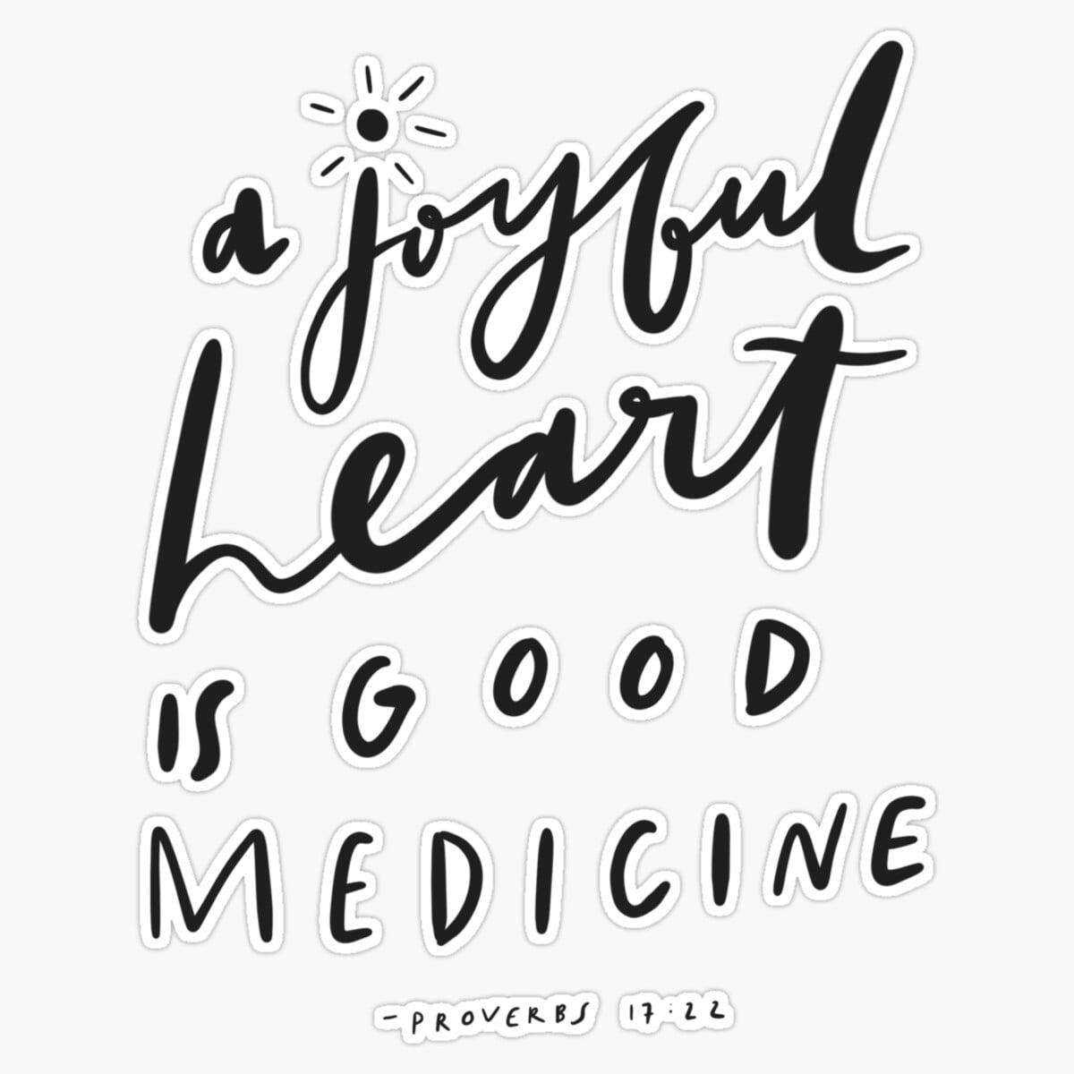 Maneki Proverbs 17:22 | Bible Verses | Christian Inspirational Faith ...