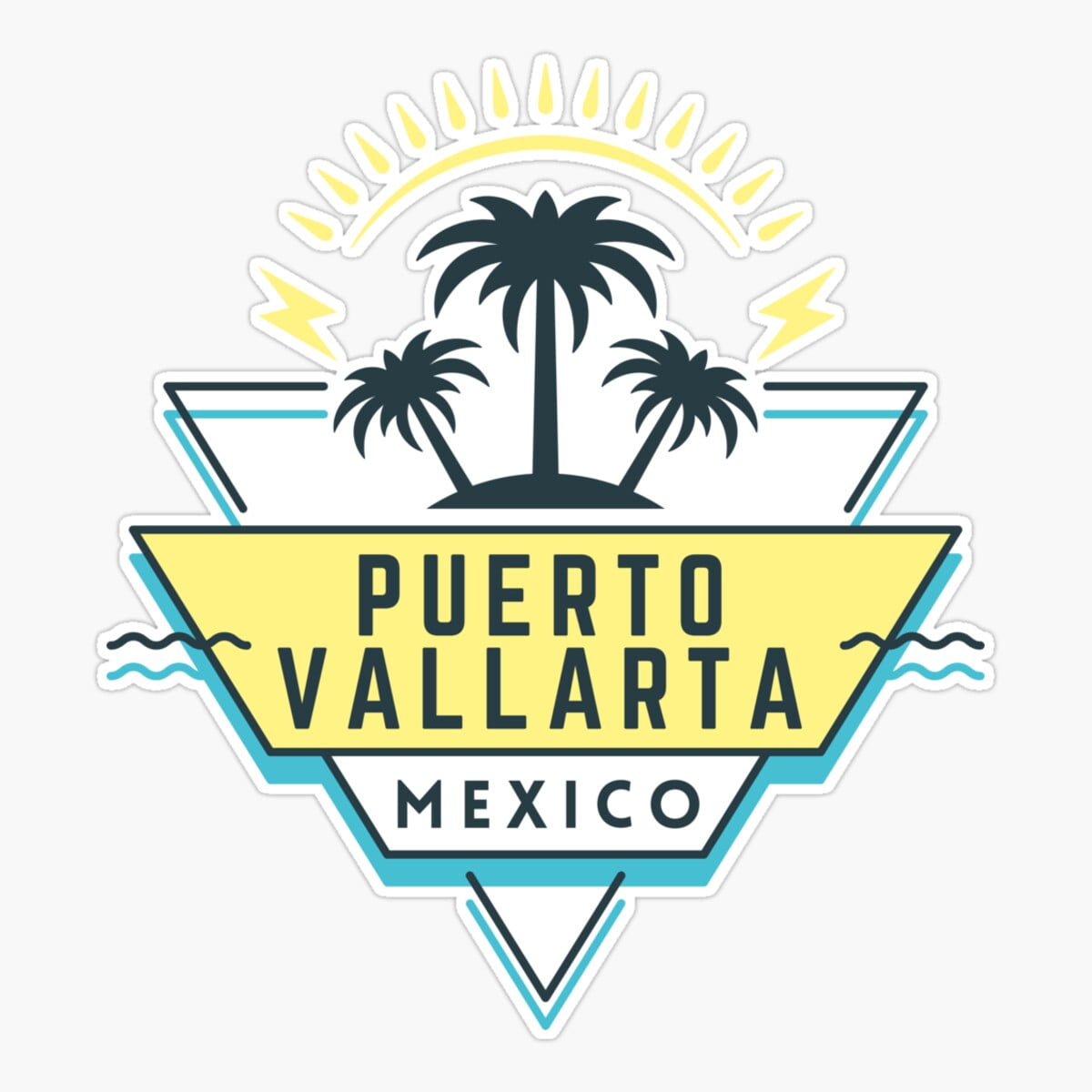 Maneki Puerto Vallarta, Pv, Vallarta, Mexico, Souvenir, Palm Trees ...