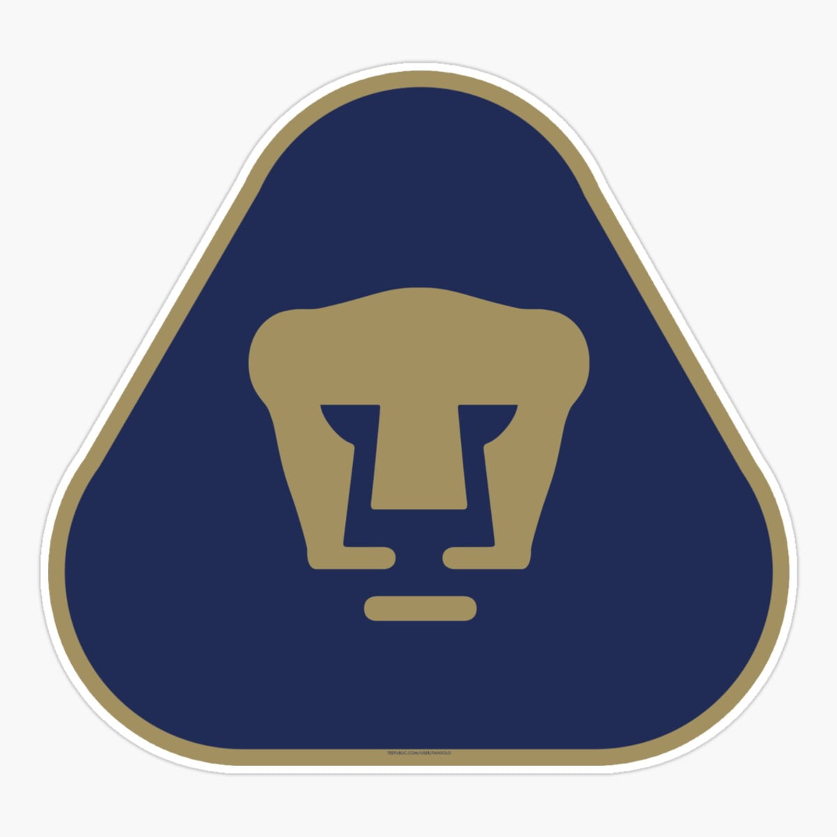 Maneki Pumas Unam - 2.0 Sticker, Phone Decal Water Bottle Stickers Car ...