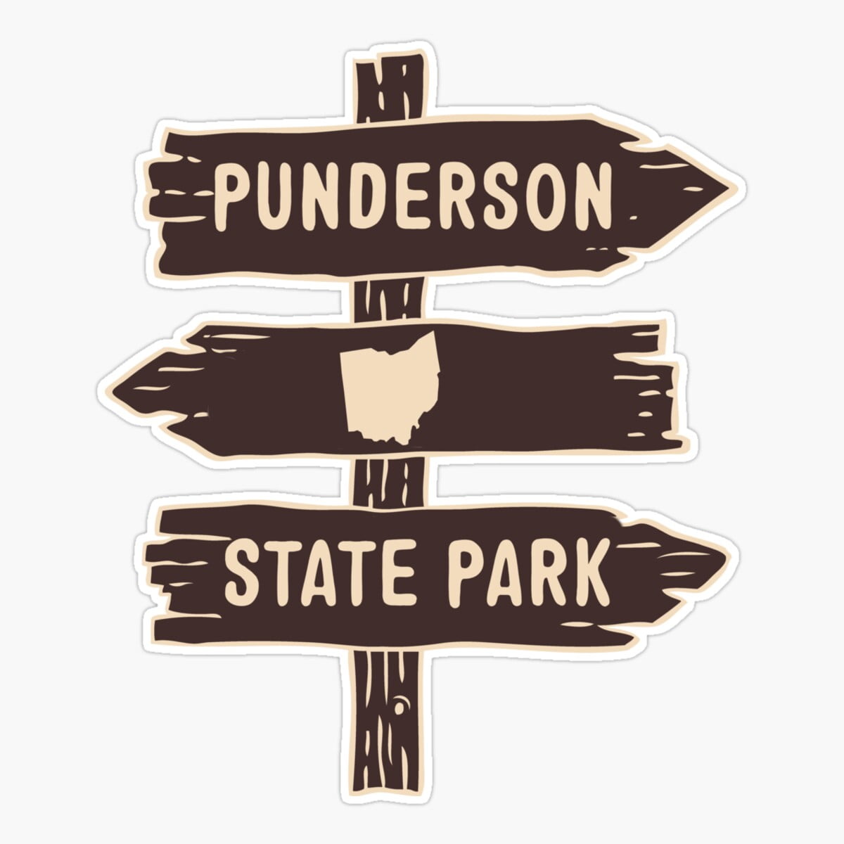 Maneki Punderson State Park - Ohio National Park Wildlie Trail Head ...