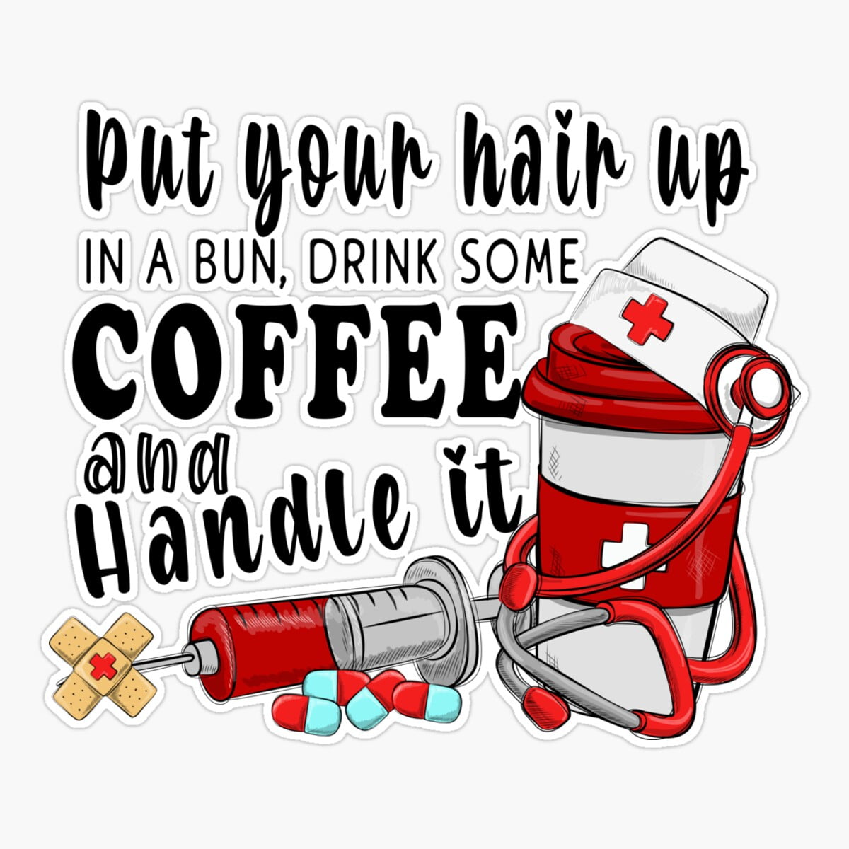 Maneki Put Your Hair Up In A Bun, Drink Some Coffee And Handle It ...