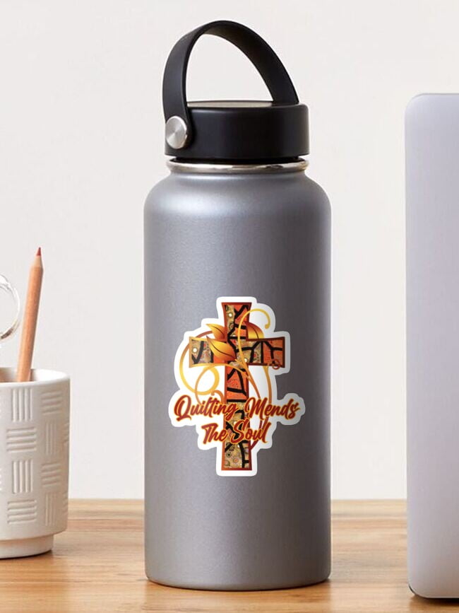 Maneki Quilting Mends The Soul Sticker, Phone Decal Water Bottle ...