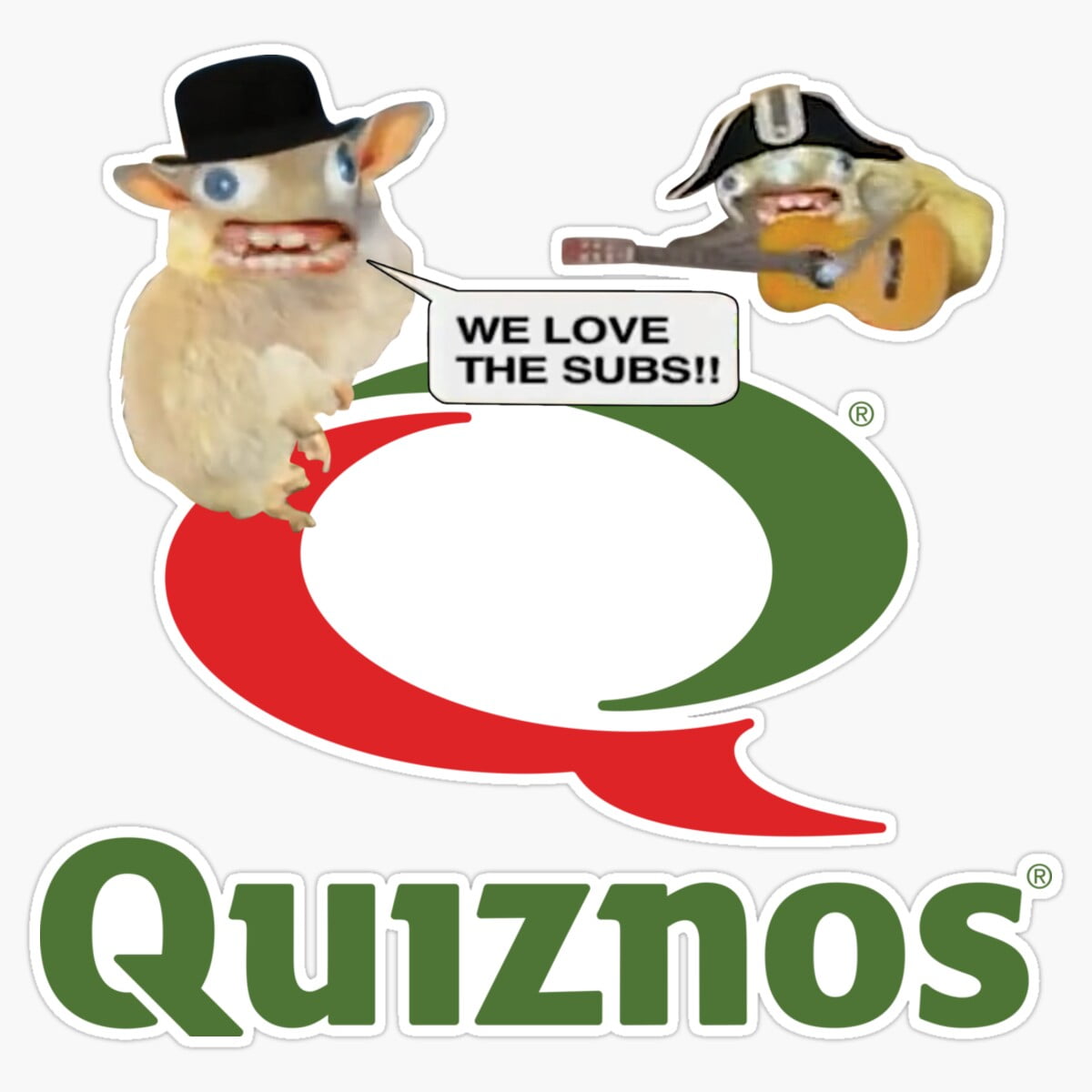 Maneki Quiznos Subs - Quiznos Dead Hamsters - Defunct Sandwich Chain Er ...