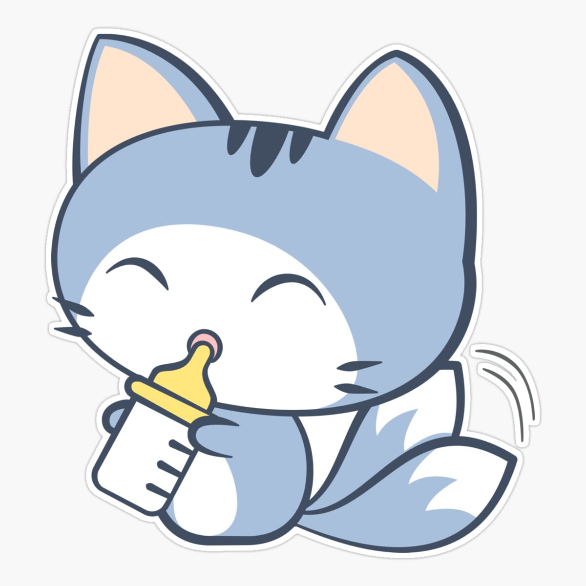 Maneki Qute Cat Boba Milk Funny Cats Boba Tea Bubble Tea For Aesthetic ...