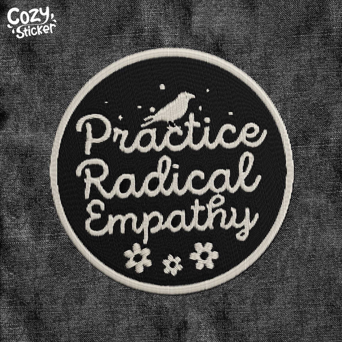 Maneki Radical Empathy Patch, Leftist Human Rights Empathy Feminist ...