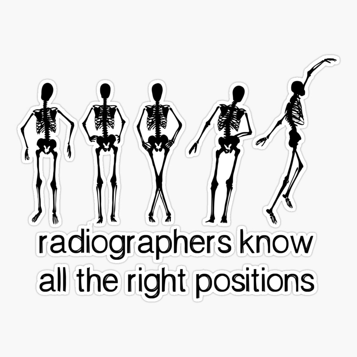 Maneki Radiographers Know All The Right Positions (Black) Er, Phone ...