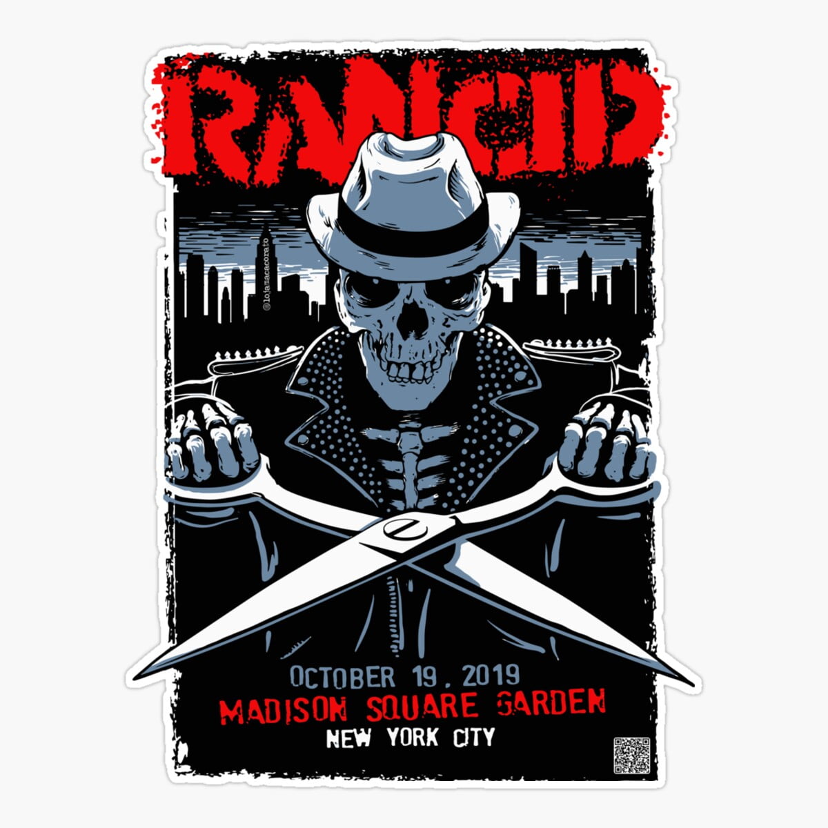 Maneki Rancid T-Shirt – Legendary Madison Square Garden Show! Er, Phone ...