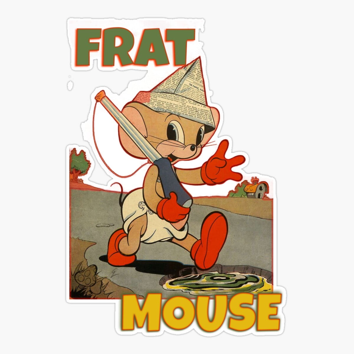 Maneki Rat Race 3 Official Merch (@Raven.Slater) Sticker, Phone Decal ...