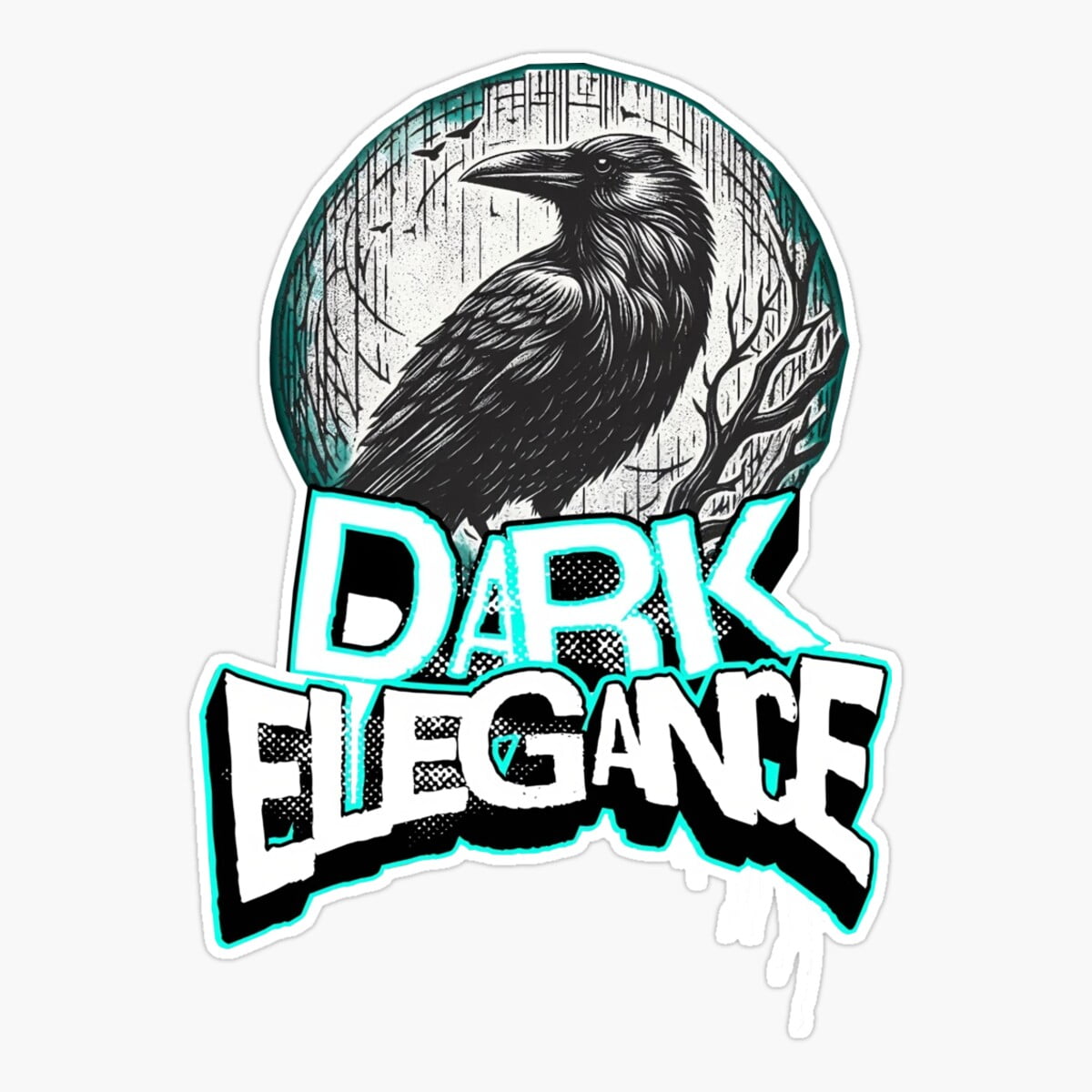 Maneki Raven'S Mystique Sticker, Phone Decal Water Bottle Stickers Car ...