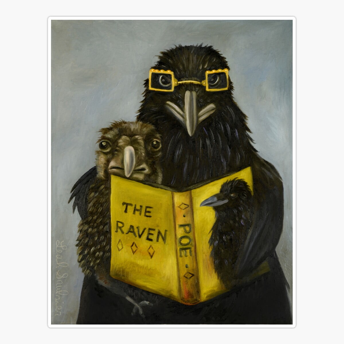 Maneki Ravens Read Er, Phone Decal Water Bottle Stickers Car Decals ...