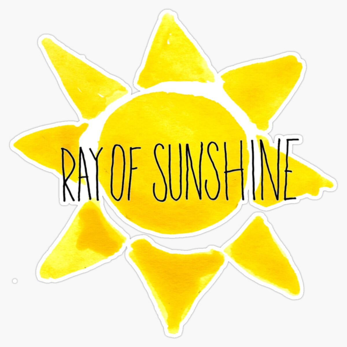 Maneki Ray Of Sunshine Er, Phone Decal Water Bottle Stickers Car Decals ...