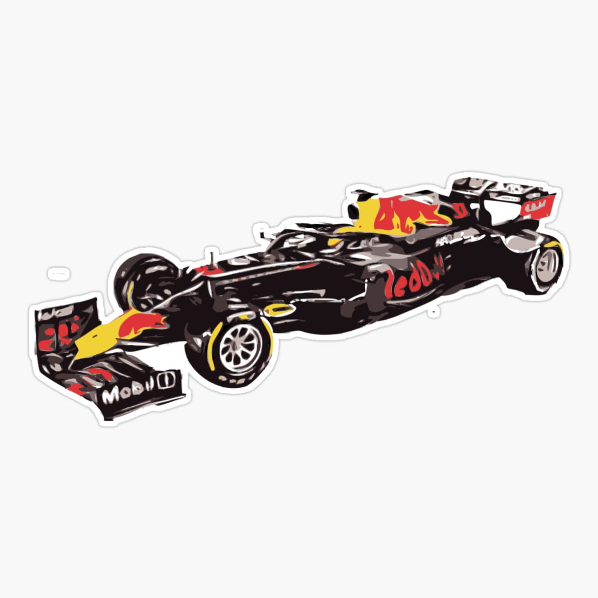 Maneki Rbr16B Race Car 1 Art Paint Draw Design Er, Phone Decal Water ...