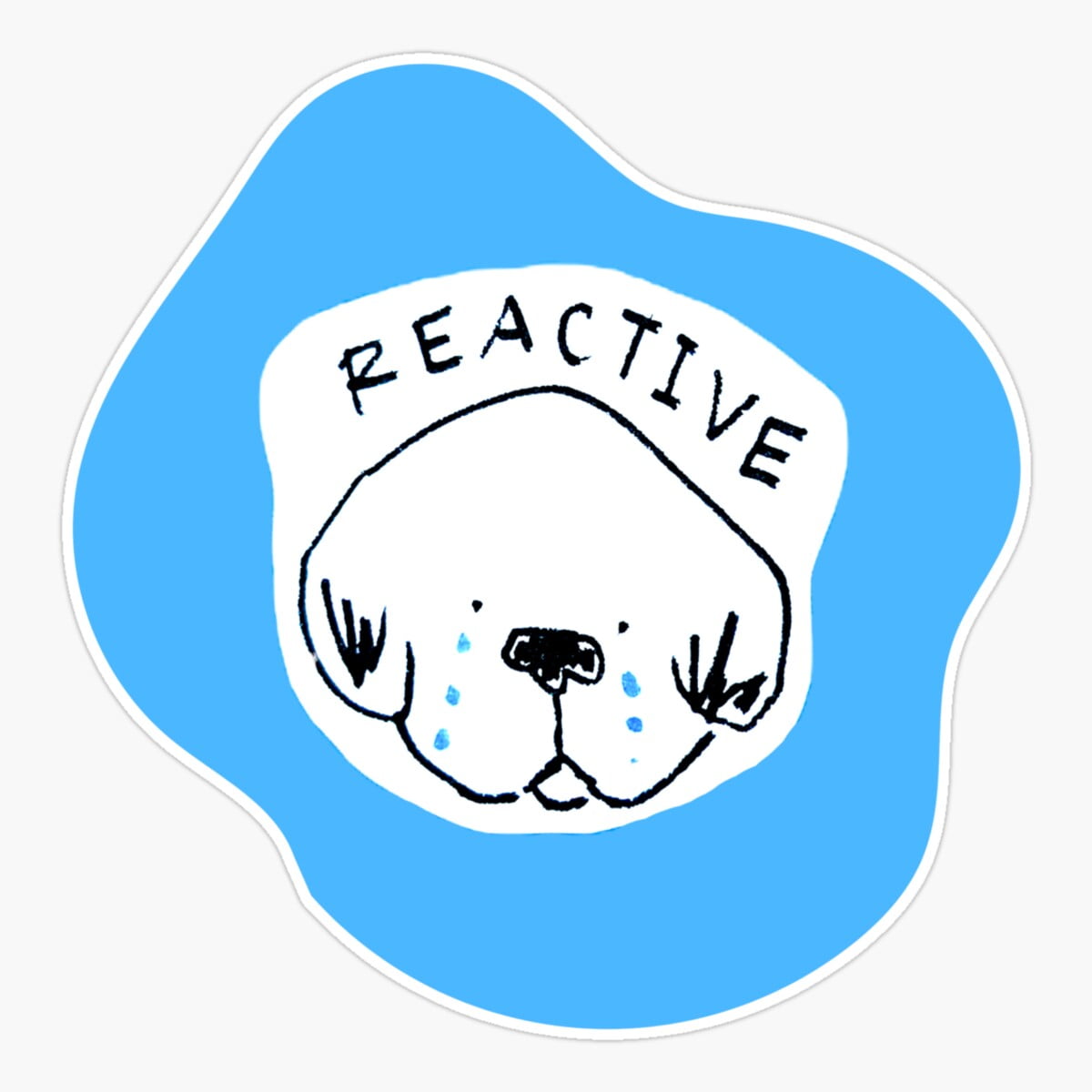 Maneki Reactive Sticker, Phone Decal Water Bottle Stickers Car Decals ...