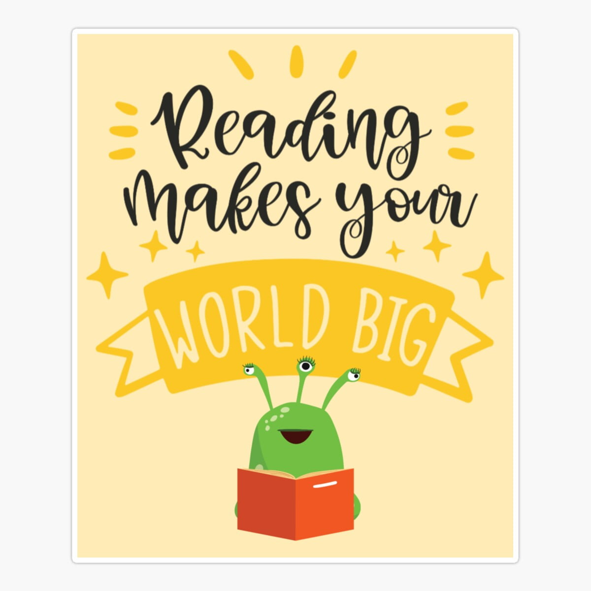 Maneki Reading Makes Your World Big | National Reading Day | Or ...