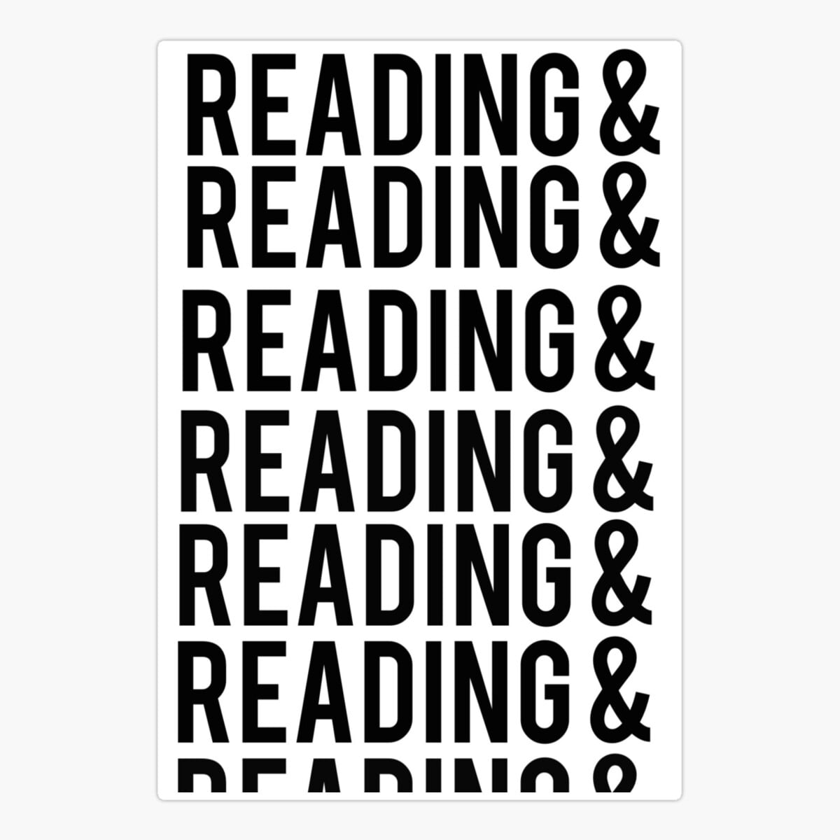 Maneki Reading & Reading & Reading & Sticker, Phone Decal Water Bottle ...