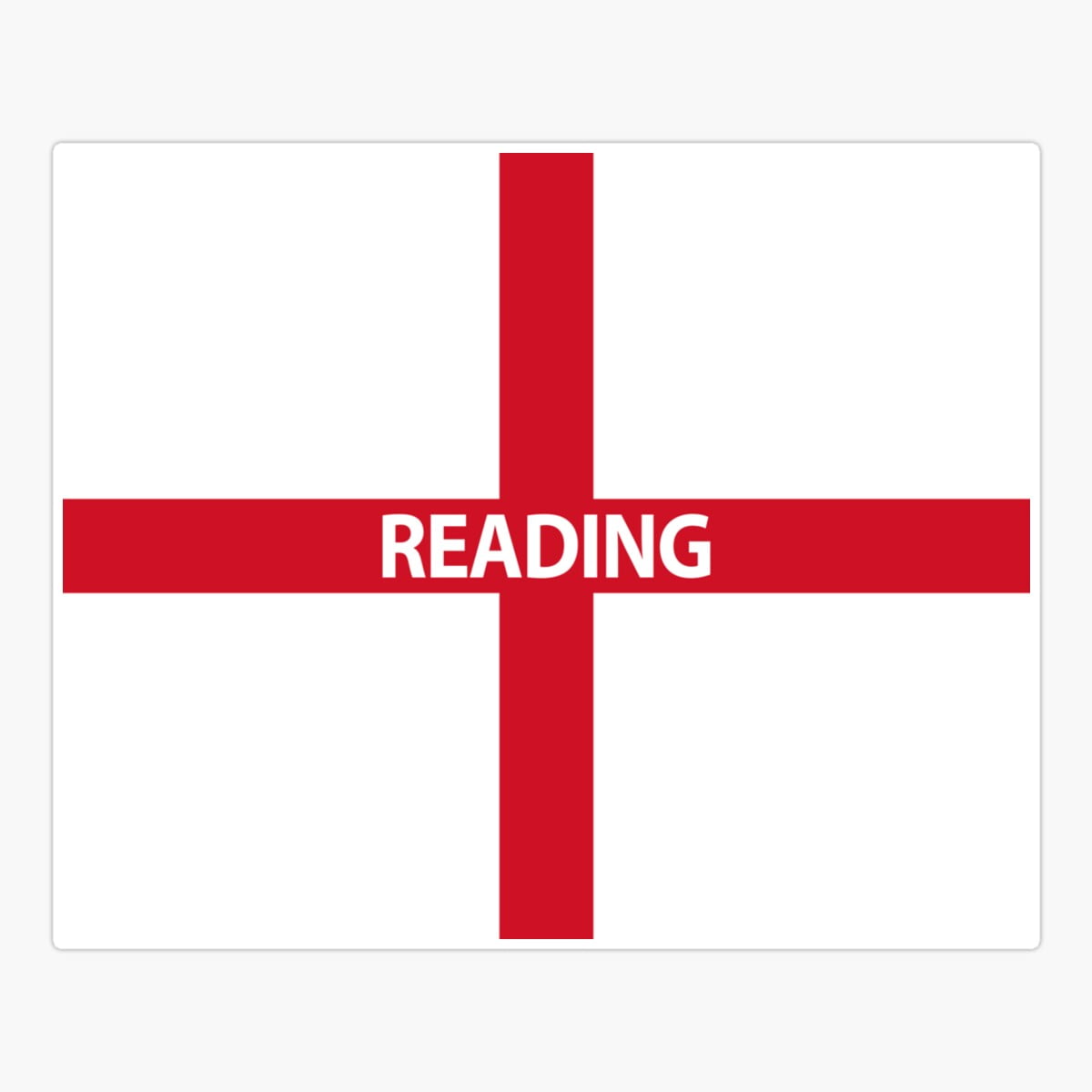 Maneki Reading St George Lag Sticker, Phone Decal Water Bottle Stickers ...