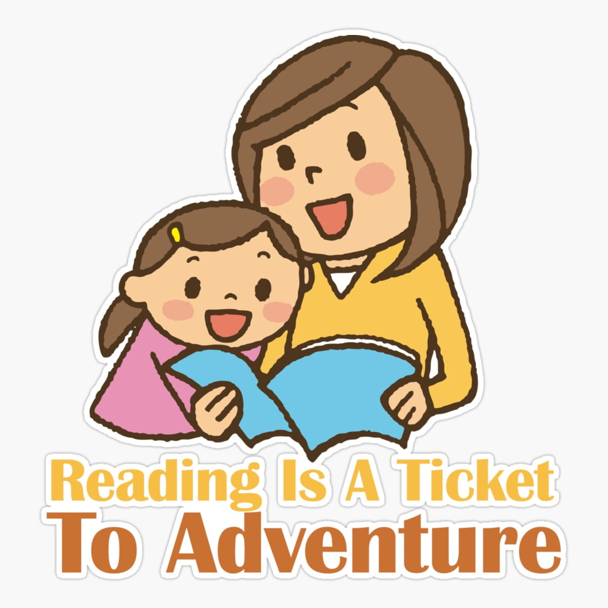 Maneki Reading Is A Ticket To Adventure, Reading Is A Ticket To ...