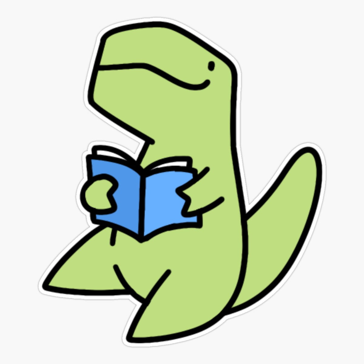 Maneki Reading Time Timmy Sticker, Phone Decal Water Bottle Stickers ...