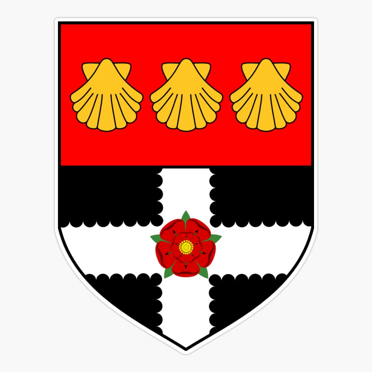 Maneki Reading University Crest Sticker, Phone Decal Water Bottle ...