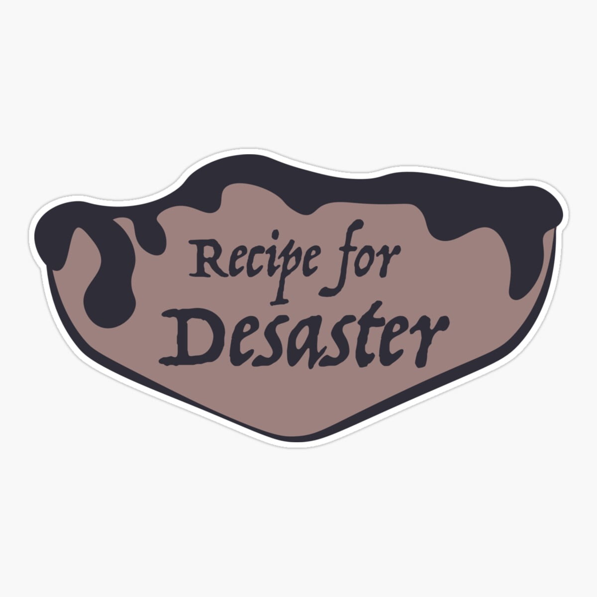 Maneki Recipe Or Desaster Sticker, Phone Decal Water Bottle Stickers ...