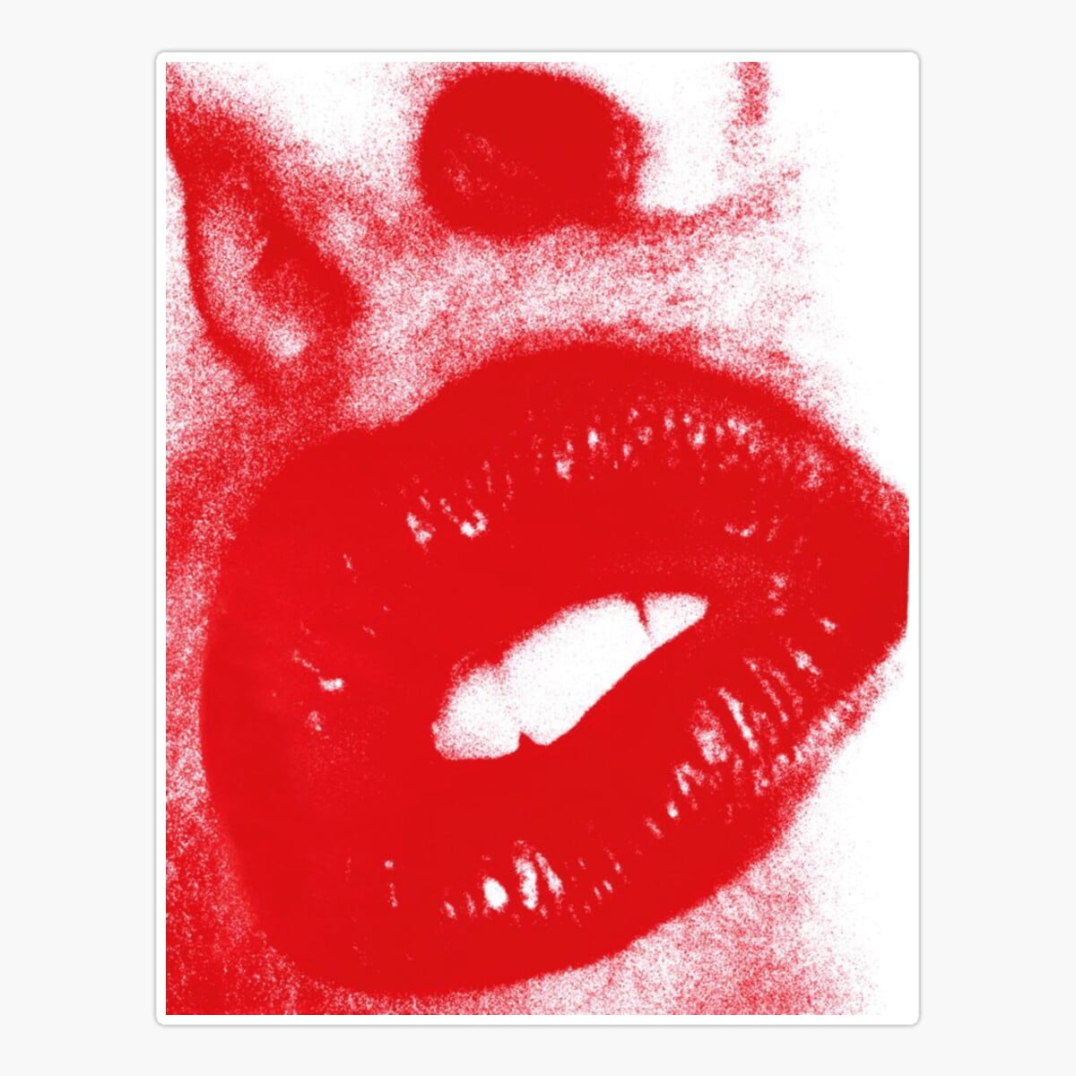 Maneki Red Grudge Photography Sticker, Phone Decal Water Bottle ...