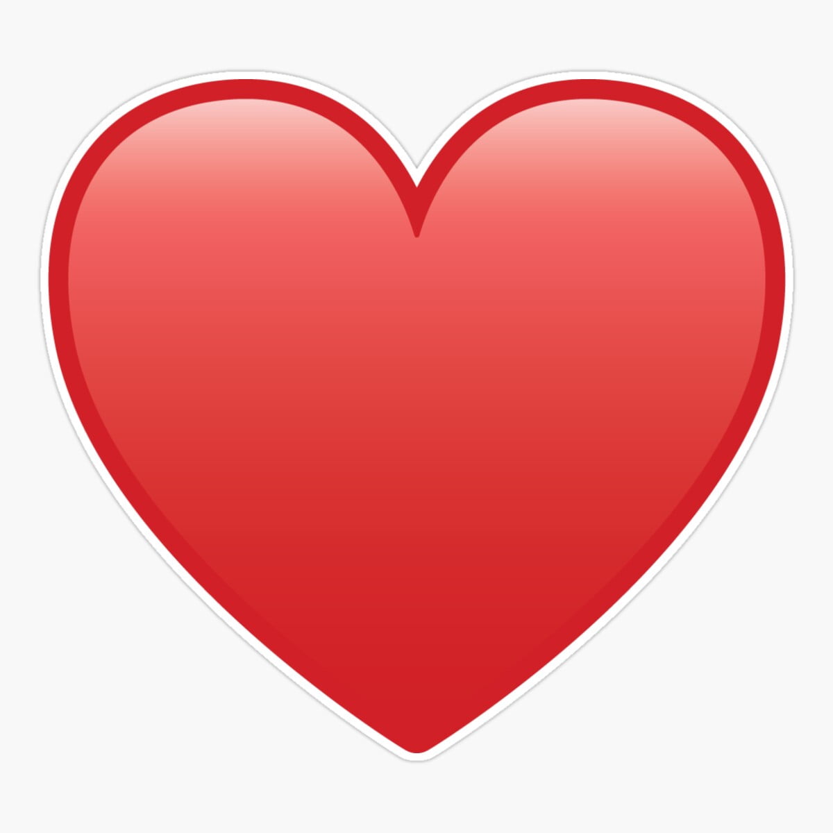 Maneki Red Heart Emoji