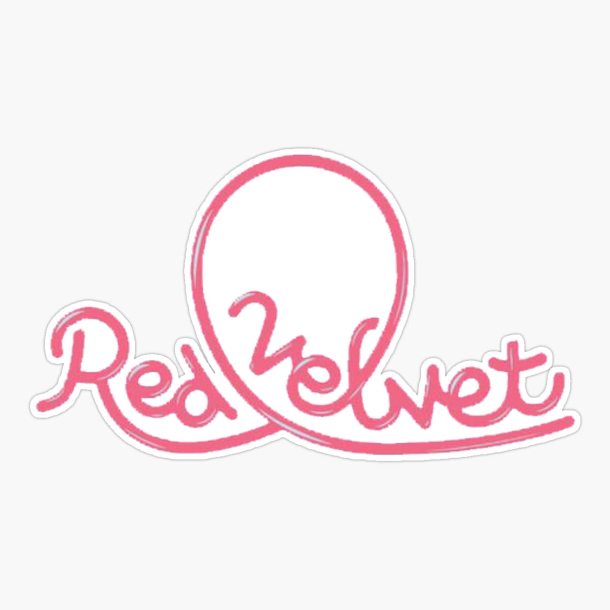 Maneki Red Velvet Festival Sticker, Phone Decal Water Bottle Stickers ...