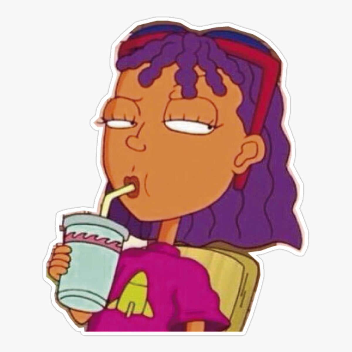 Maneki Reggie Sippin 'Her Drink, Rocket Power Er, Phone Decal Water ...