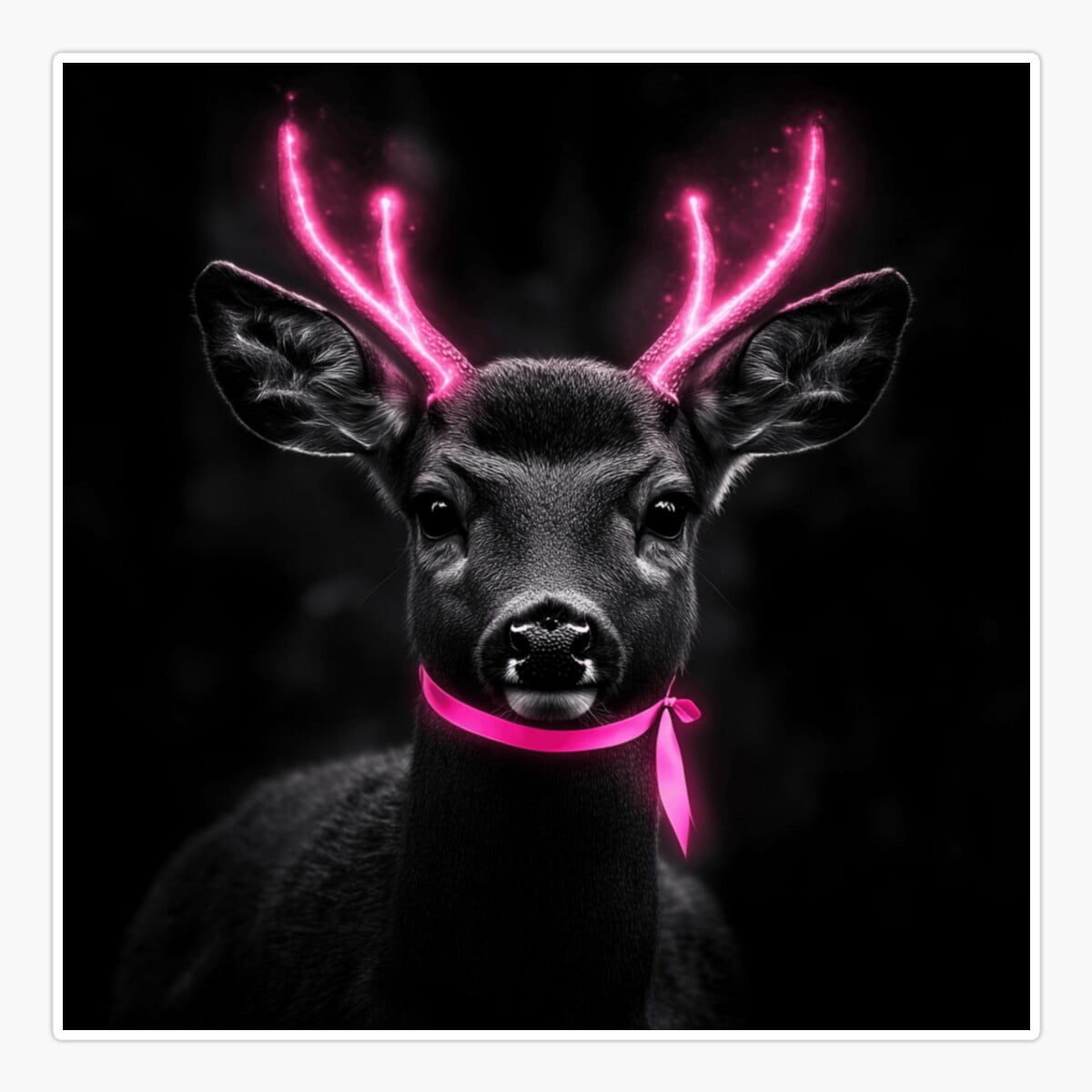 Maneki Reindeer With Glowing Pink Antlers er - Walmart.com