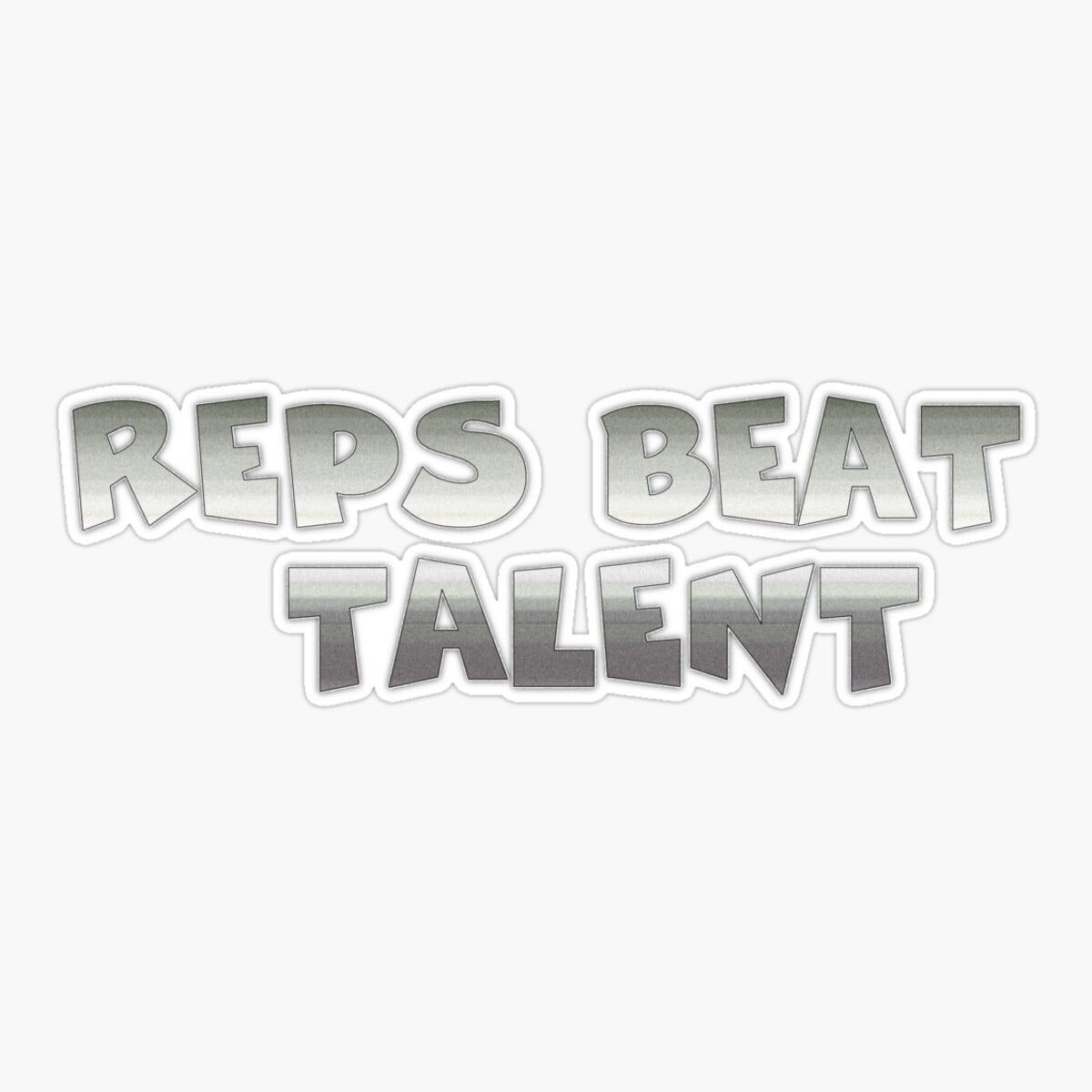 Maneki Reps Beat Talent Sticker, Phone Decal Water Bottle Stickers Car ...