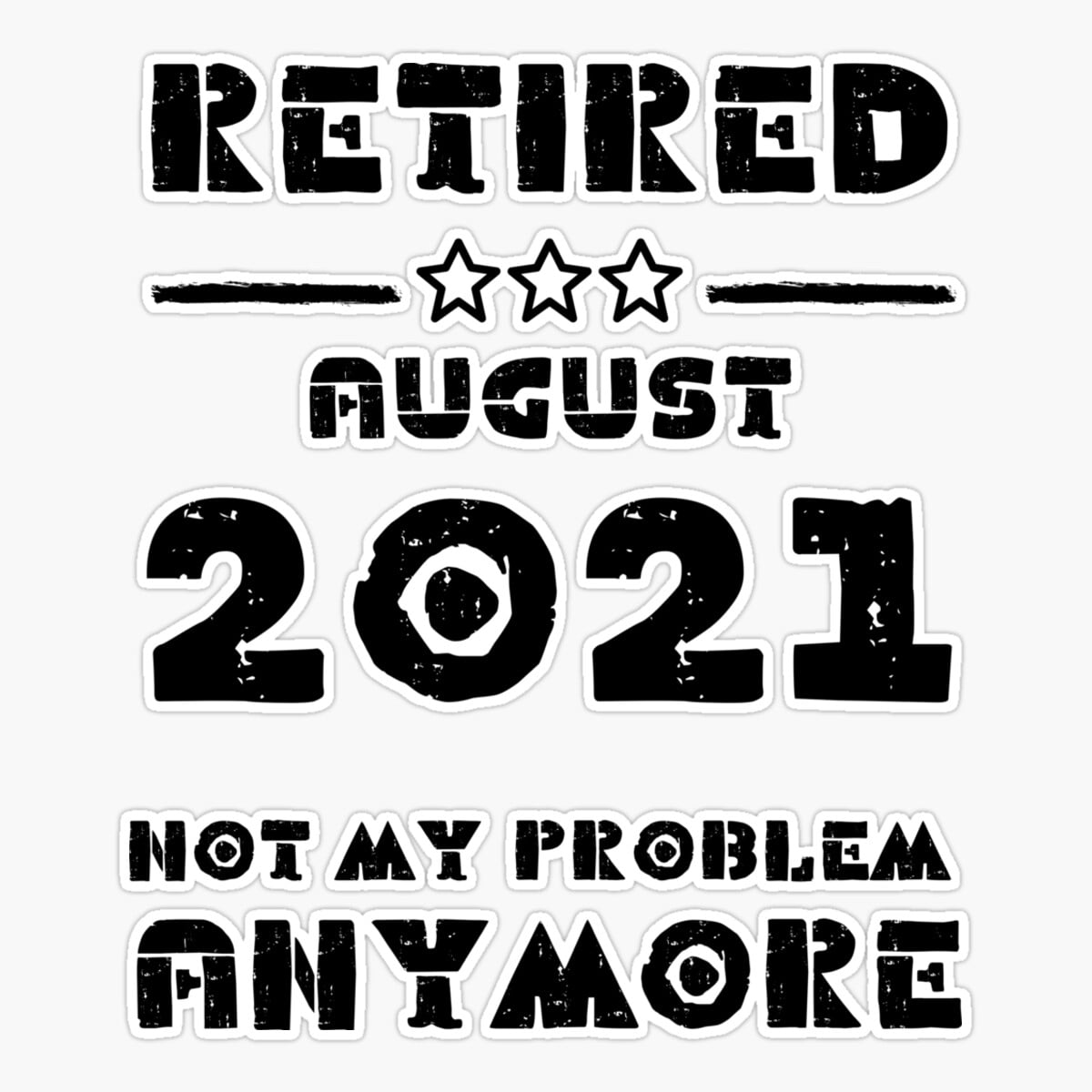 Maneki Retired August 2021 Not My Problem Anymore - Vintage Retirement ...