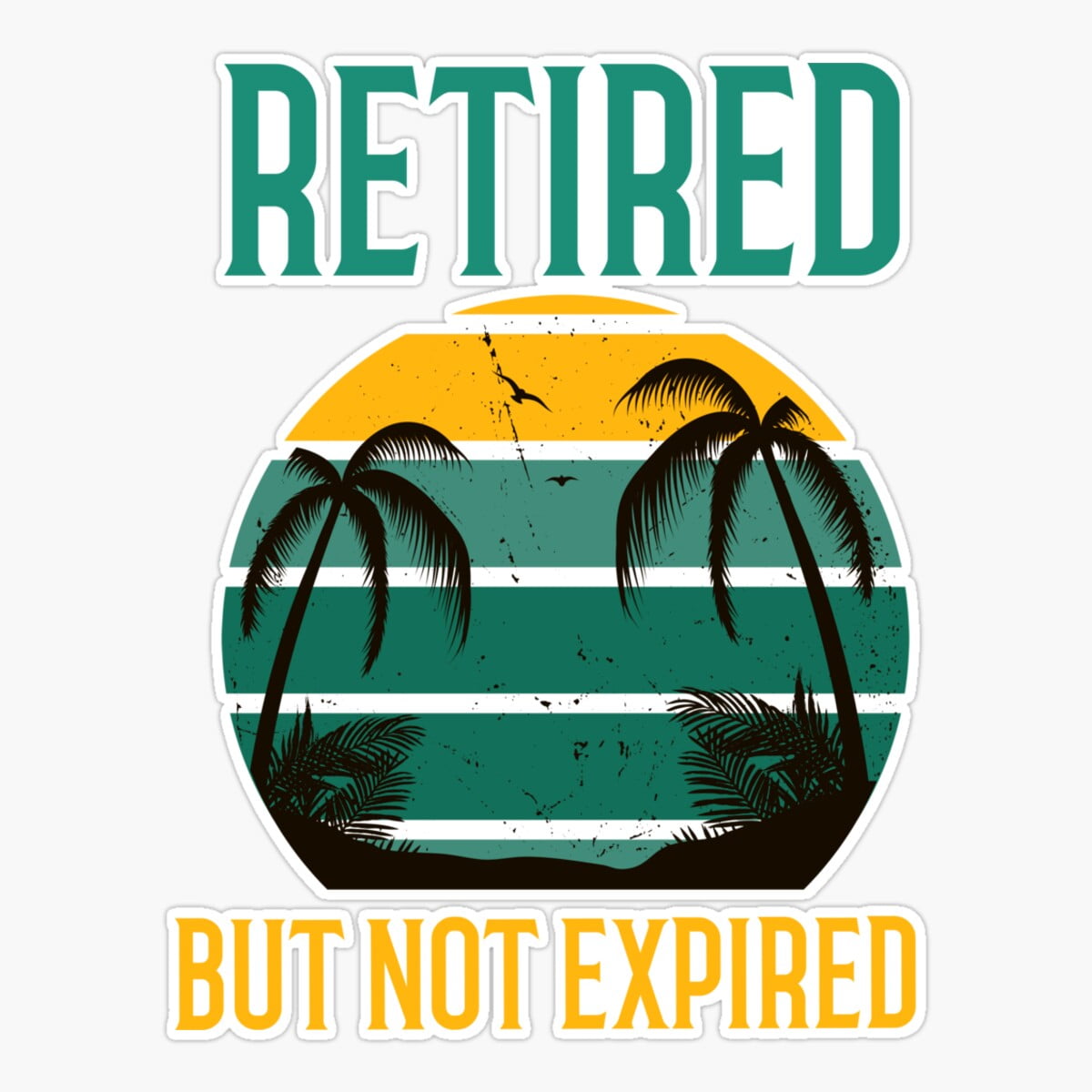 Maneki Retired But Not Expired Er, Phone Decal Water Bottle Stickers ...