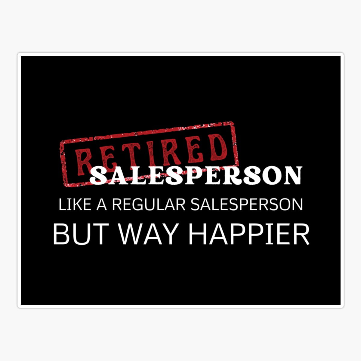 Maneki Retired Salesperson, Like A Regular Salesperson But Way Happier ...