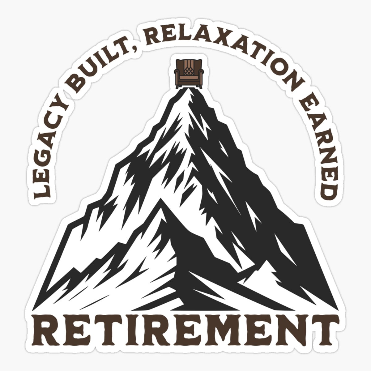 Maneki Retirement: Legacy Built Relaxation Earned Er, Phone Decal Water ...