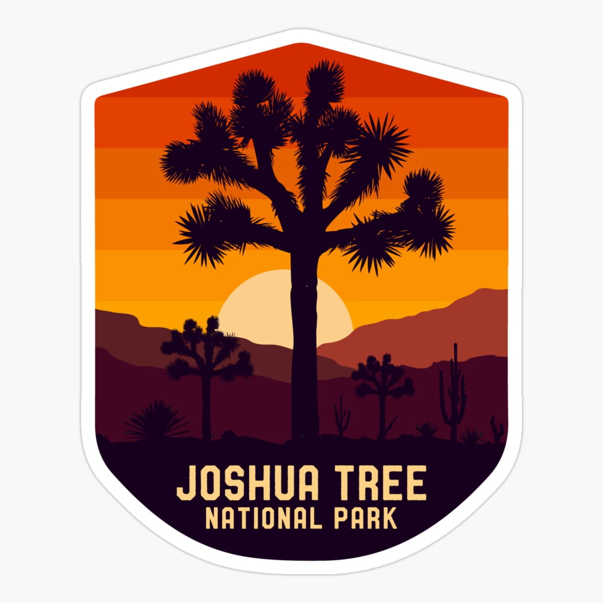 Maneki Retro Joshua Tree National Parks Caliornia Los Angeles Vintage ...