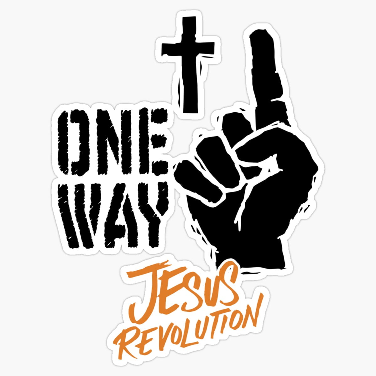 Maneki Revolution One Way Truth Life Er, Phone Decal Water Bottle ...