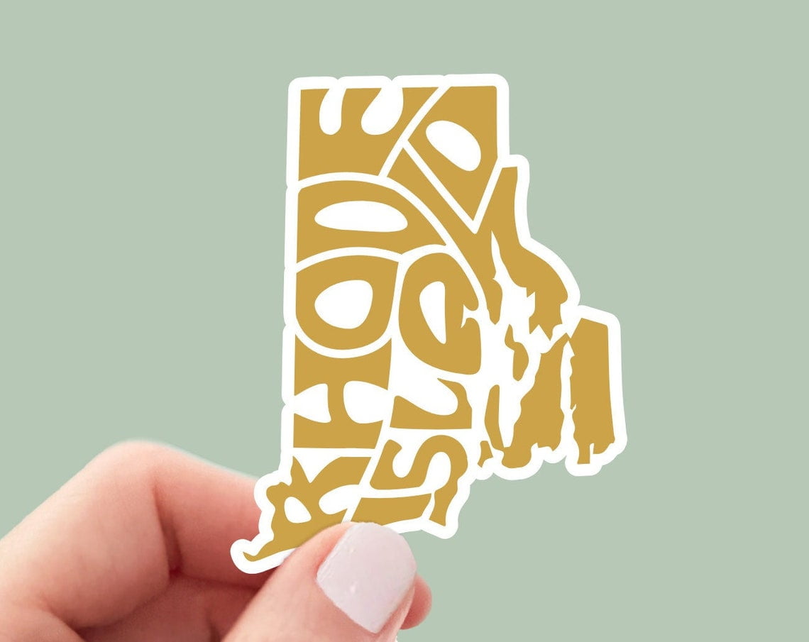 Maneki Rhode Island State er, Rhode Island Decal, State Laptop ers ...