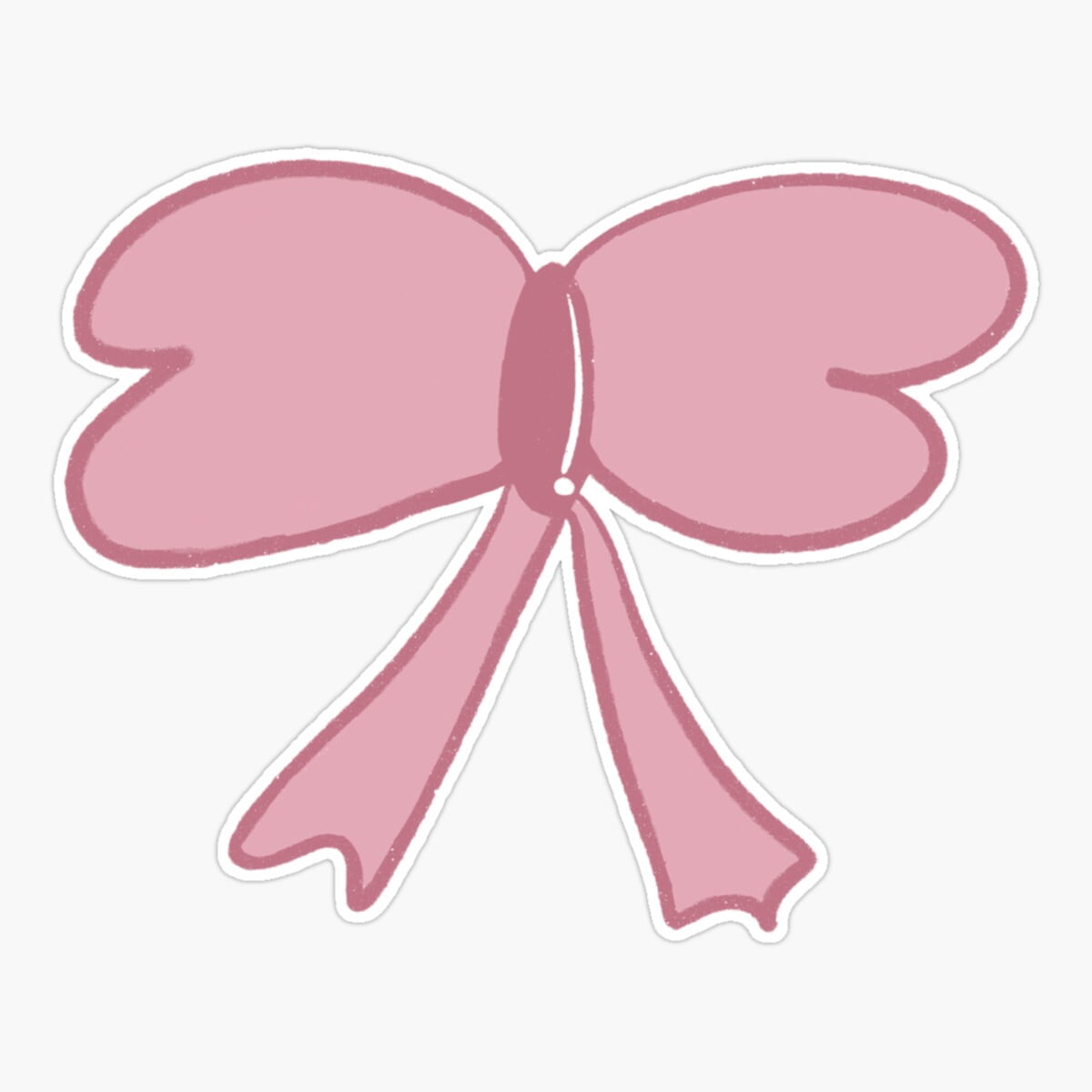 Maneki Ribbon pink er,Phone Decal Water Bottle Stickers Car Decals ...