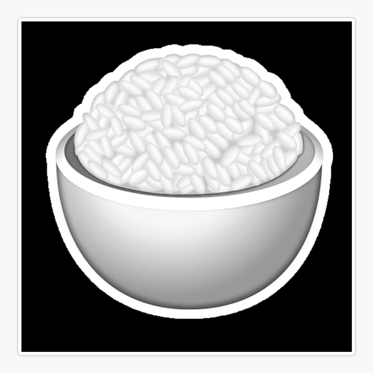 Maneki Rice Design Sticker, Phone Decal Water Bottle Stickers Car ...