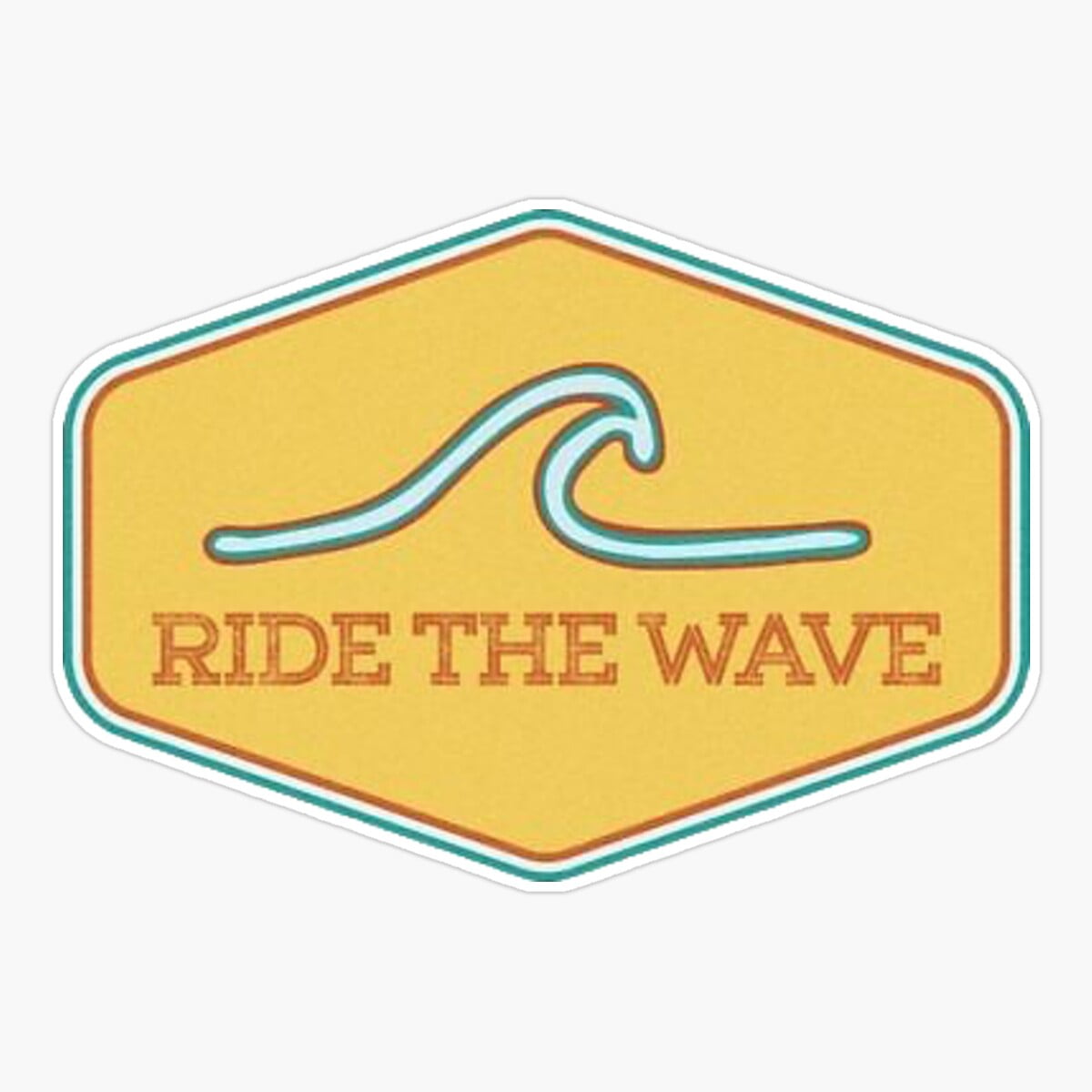 Maneki Ride The Wave Sticker, Phone Decal Water Bottle Stickers Car ...