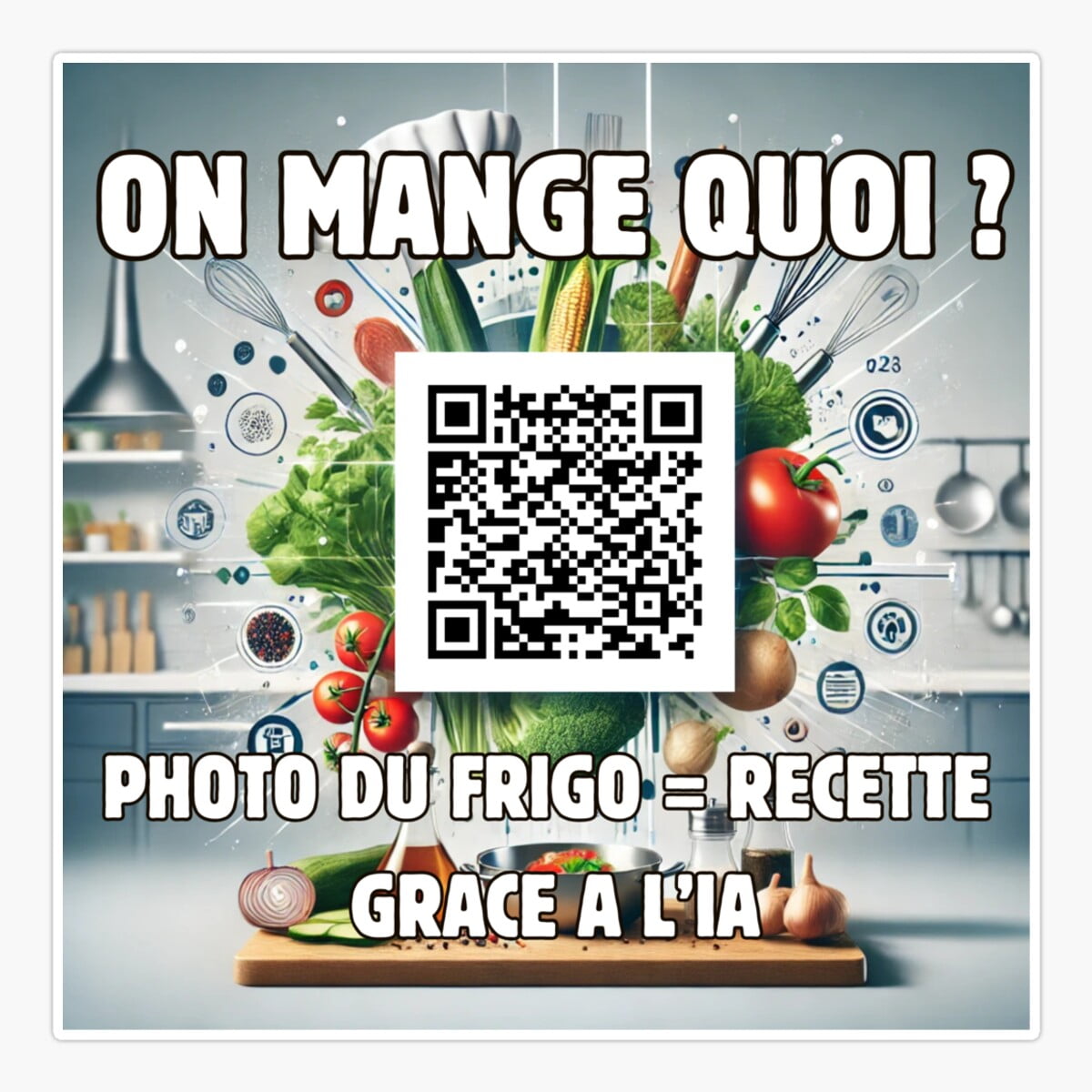 Maneki Ridge Photo = Clever Recipe!? Sticker, Phone Decal Water Bottle ...