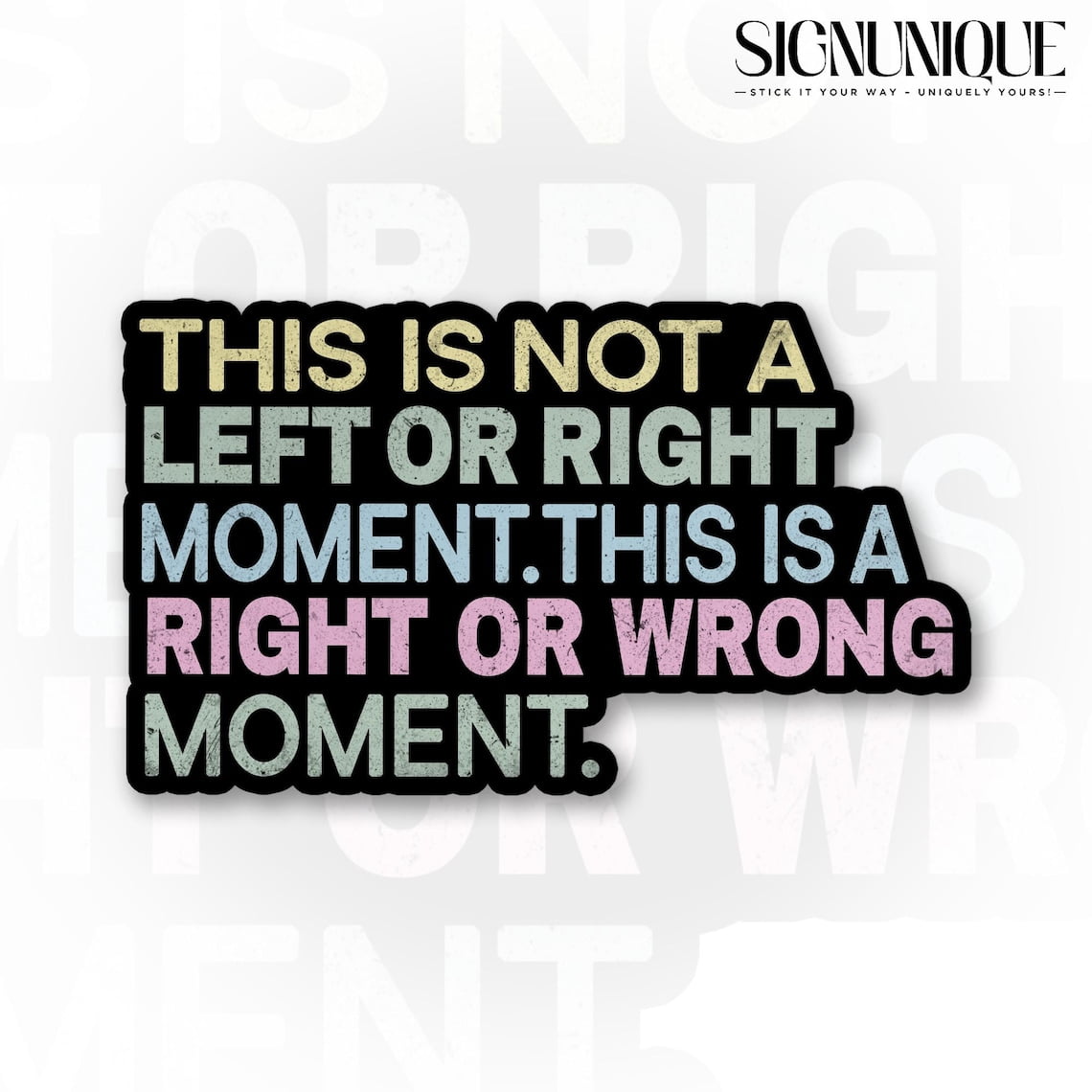 Maneki This Is A Right Or Wrong Moment Er, Inspirational Democrat ...
