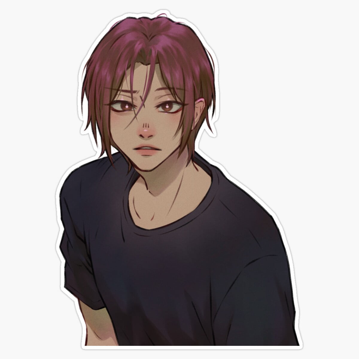 Maneki Rin Matsuoka Loml Er, Phone Decal Water Bottle Stickers Car ...