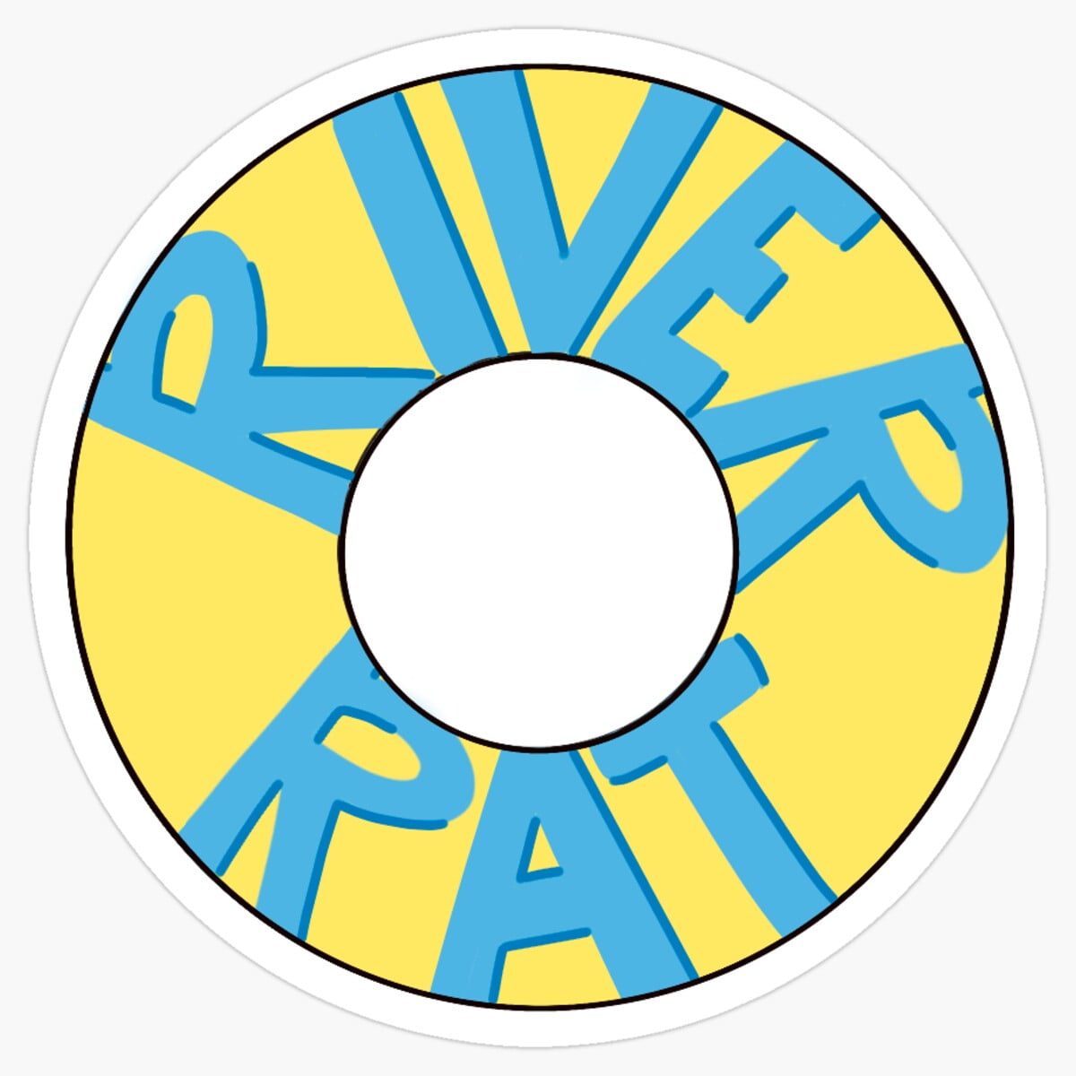 Maneki River Rat 1 Er, Phone Decal Water Bottle Stickers Car Decals ...