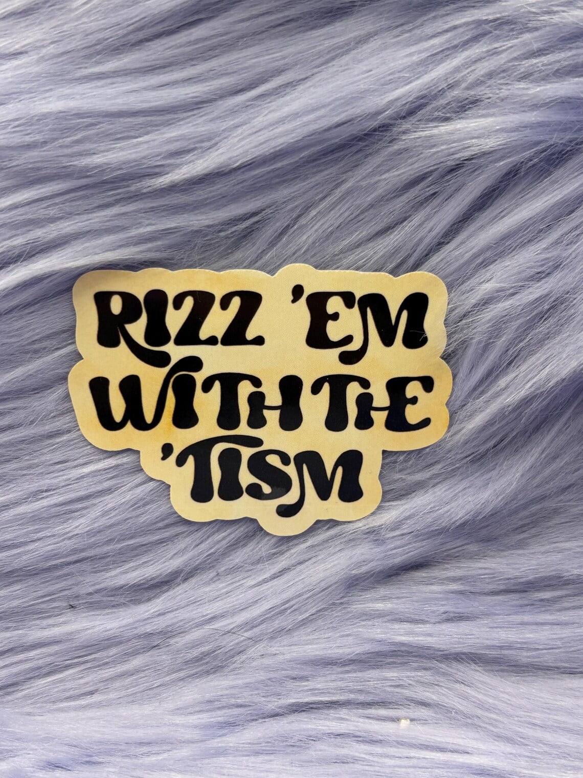 StickerCraft Rizz ‘Em With The Tism Er, Funny Autism Er, Phone Decal ...