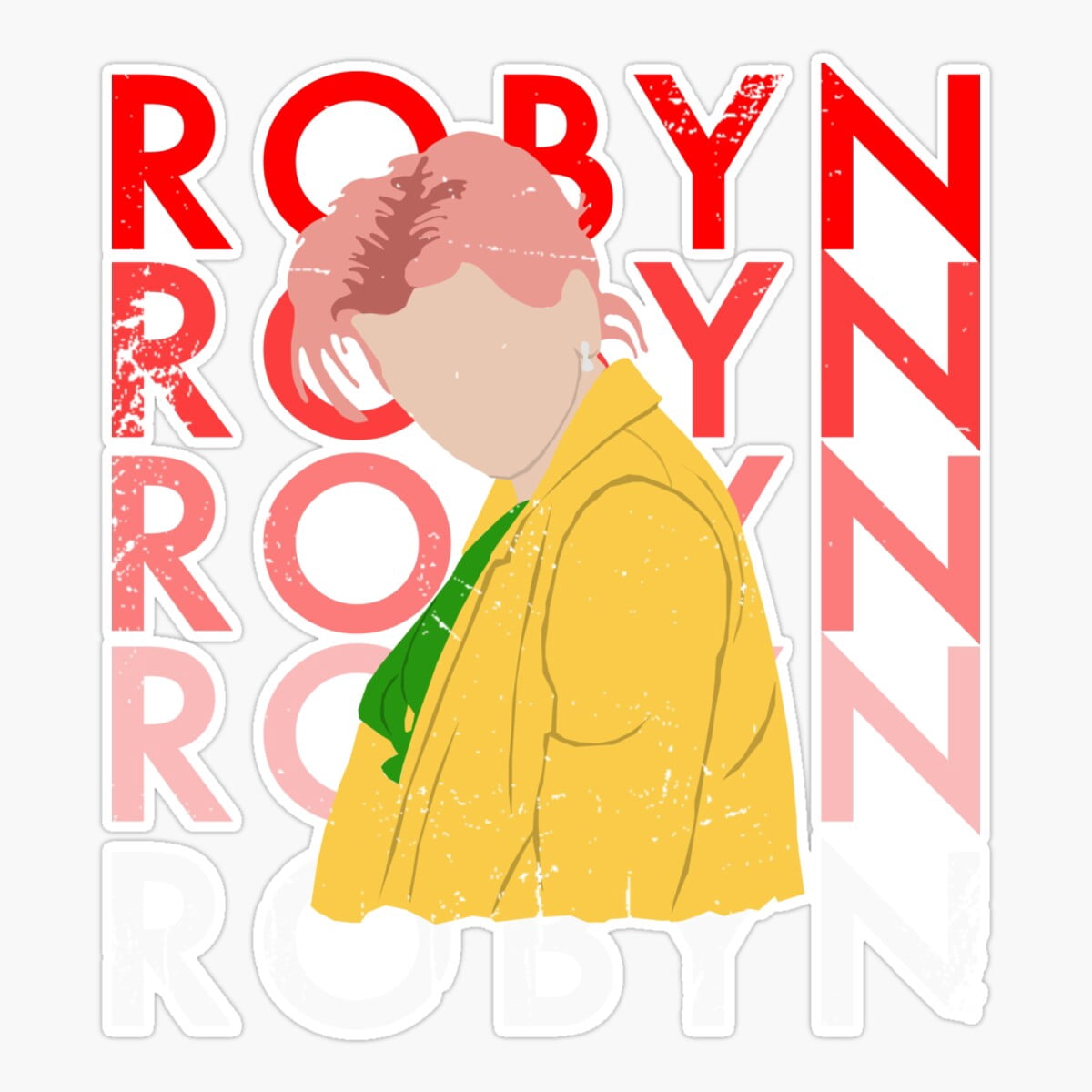 Maneki Robyn - Inspired By Honey Sticker, Phone Decal Water Bottle ...