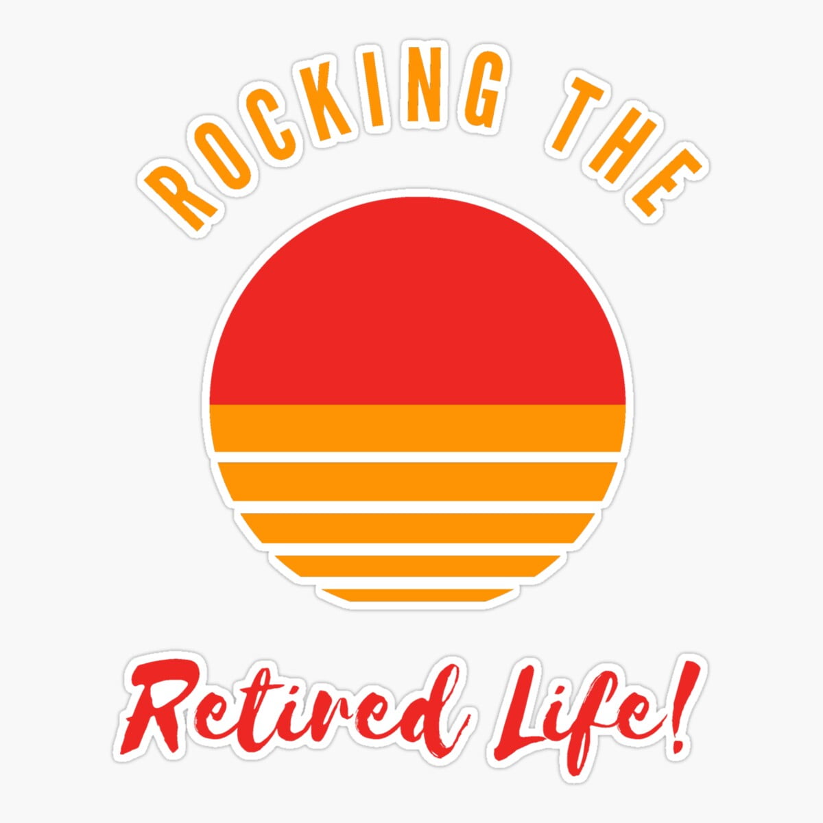 Maneki Rocking The Retired Life! Er, Phone Decal Water Bottle Stickers ...