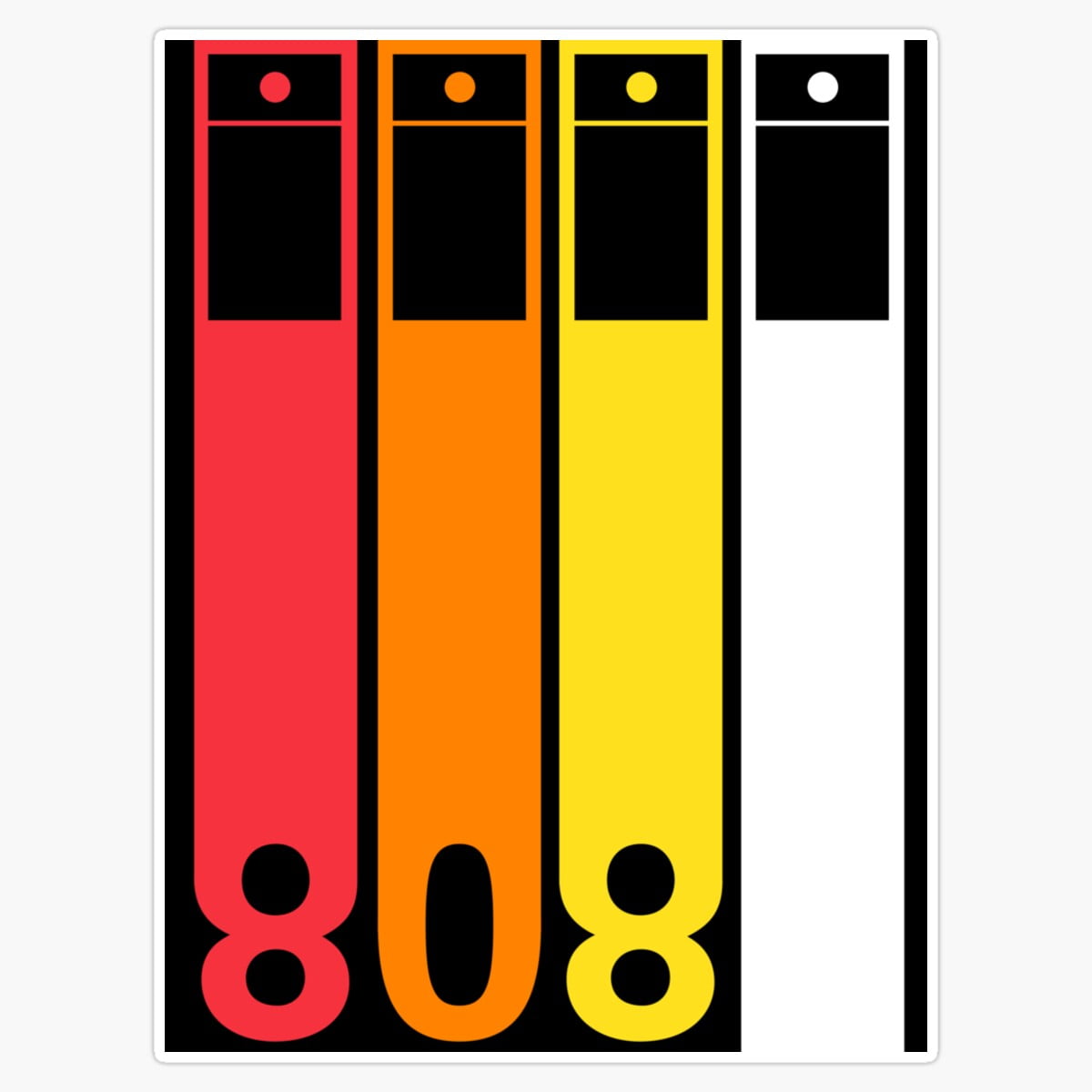 Maneki Roland Tr 808 Drum Machine Er, Phone Decal Water Bottle Stickers ...