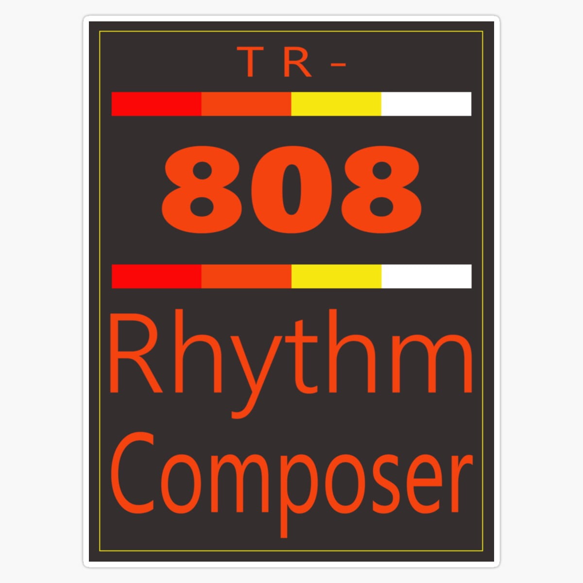 Maneki Roland Tr - 808 Rhythm Composer Er, Phone Decal Water Bottle ...